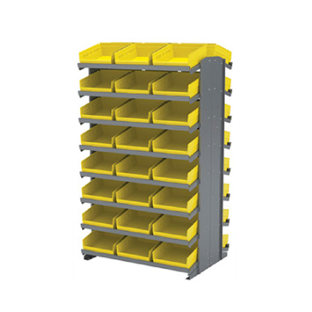 12″ Deep Angled Double Sided Shelves - JB Equipment