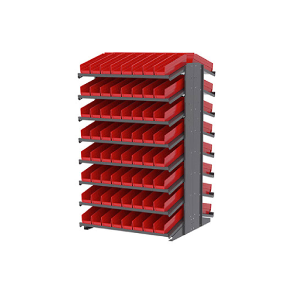 18″ Deep Angled Double Sided Shelves - JB Equipment